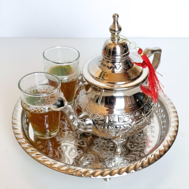 Moroccan Tea Set Glasses - Etsy