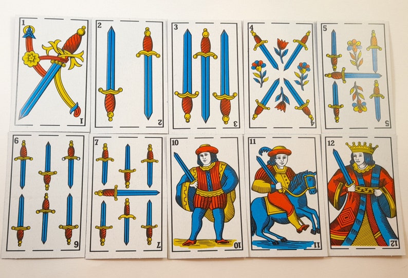 Custom Playing Cards Class Reunion Games Spanish Cards Flash Cards - Etsy