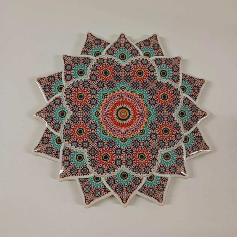 Moroccan Coasters - Etsy