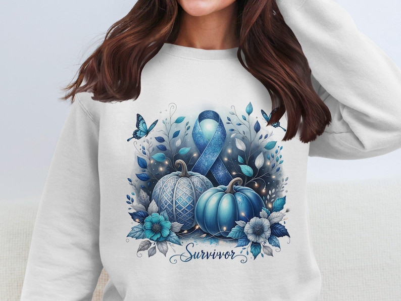Colorectal Cancer Awareness Ribbon Sublimation Design, Shirt PNG ...