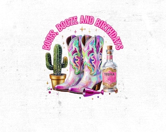 Nashville Birthday PNG, Cowgirl Birthday Party Squad, Nash Bash, Boots ...