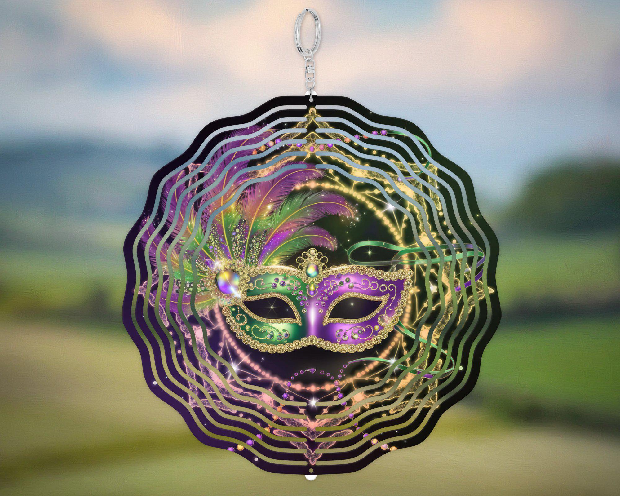 Masquerade Mask Png, Vibrant Decorative Party Accessory, Colorful Wind ...