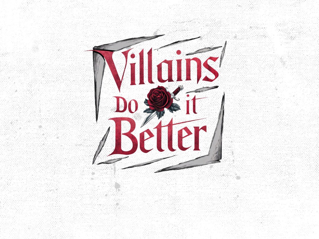 Dark Romance Clipart for Kindle Stickers, Villains Do It Better Art ...