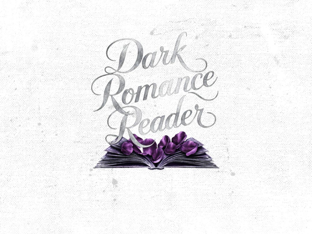 Dark Romance Reader Clipart, Gothic Book Art, Fantasy Romance Digital ...