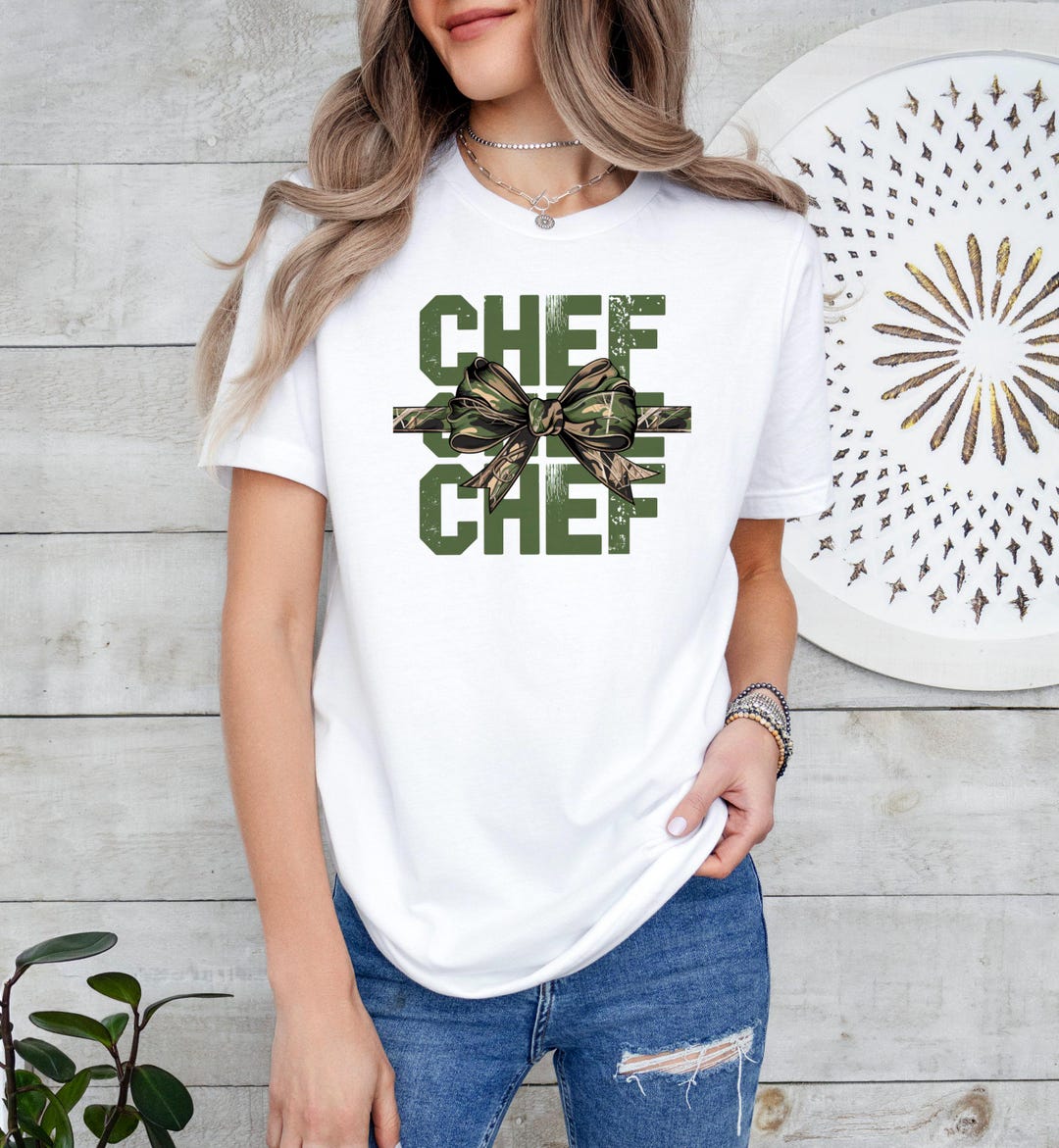 Chef Camo Coquette Bow PNG - Digital Download - Culinary PNG for ...