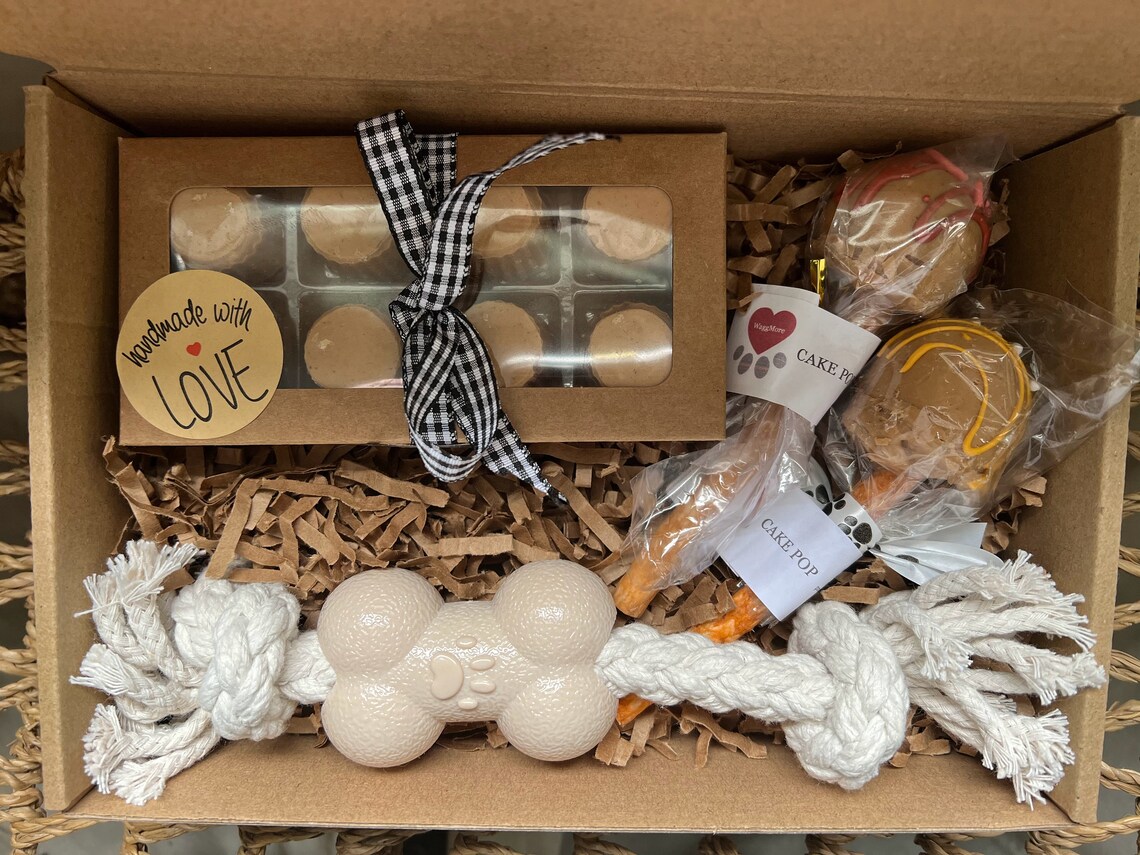 New Puppy Gift Box - New Dog Owner - Dog Care Package - Dog Birthday ...