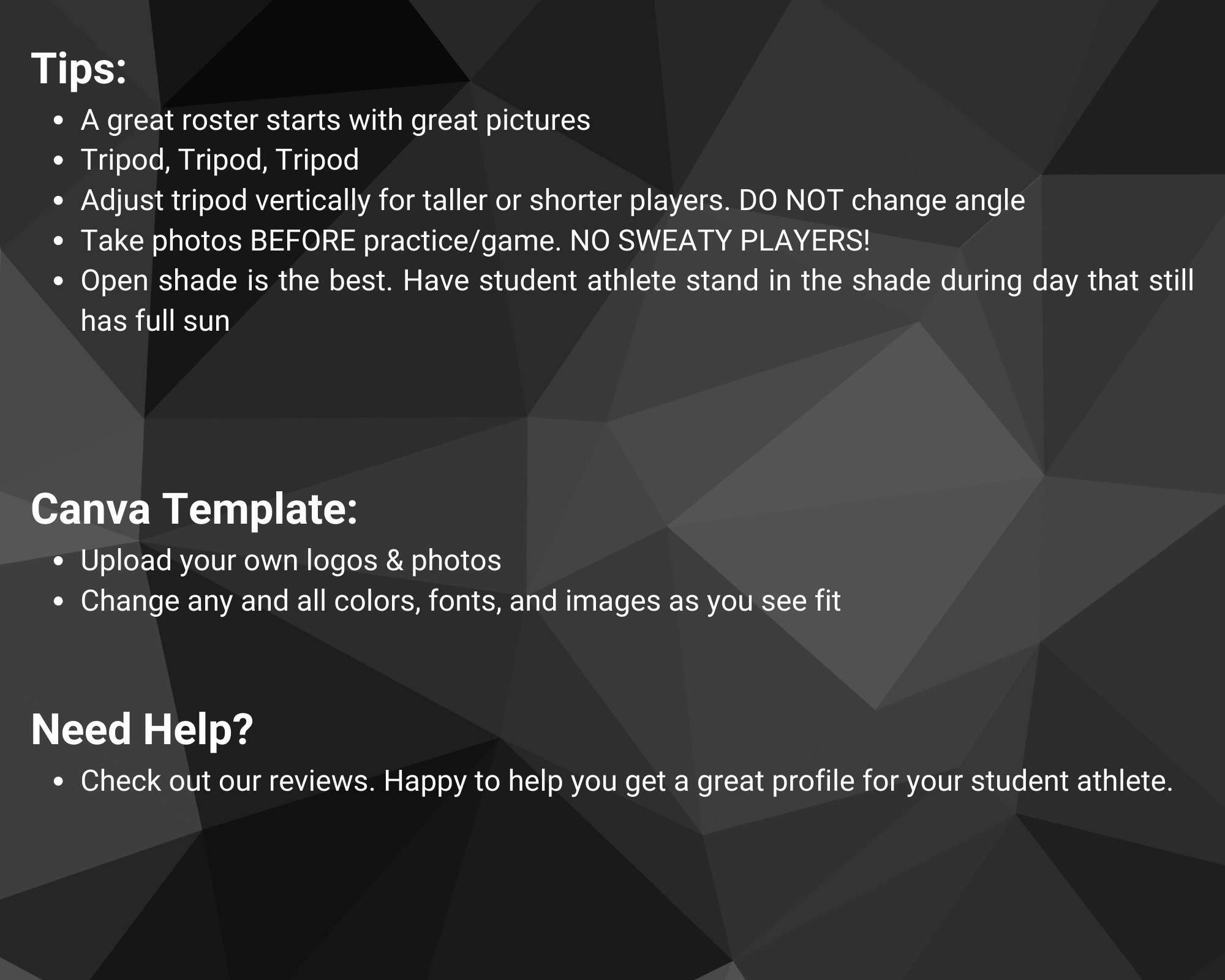 Travel Team | Select Soccer Roster | College Recruiting Editable ...
