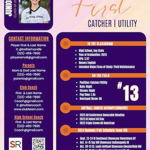 Individual Sports Profile | College Recruiting | Softball Baseball ...