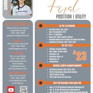 Individual Sports Profile | College Recruiting | Softball Baseball ...