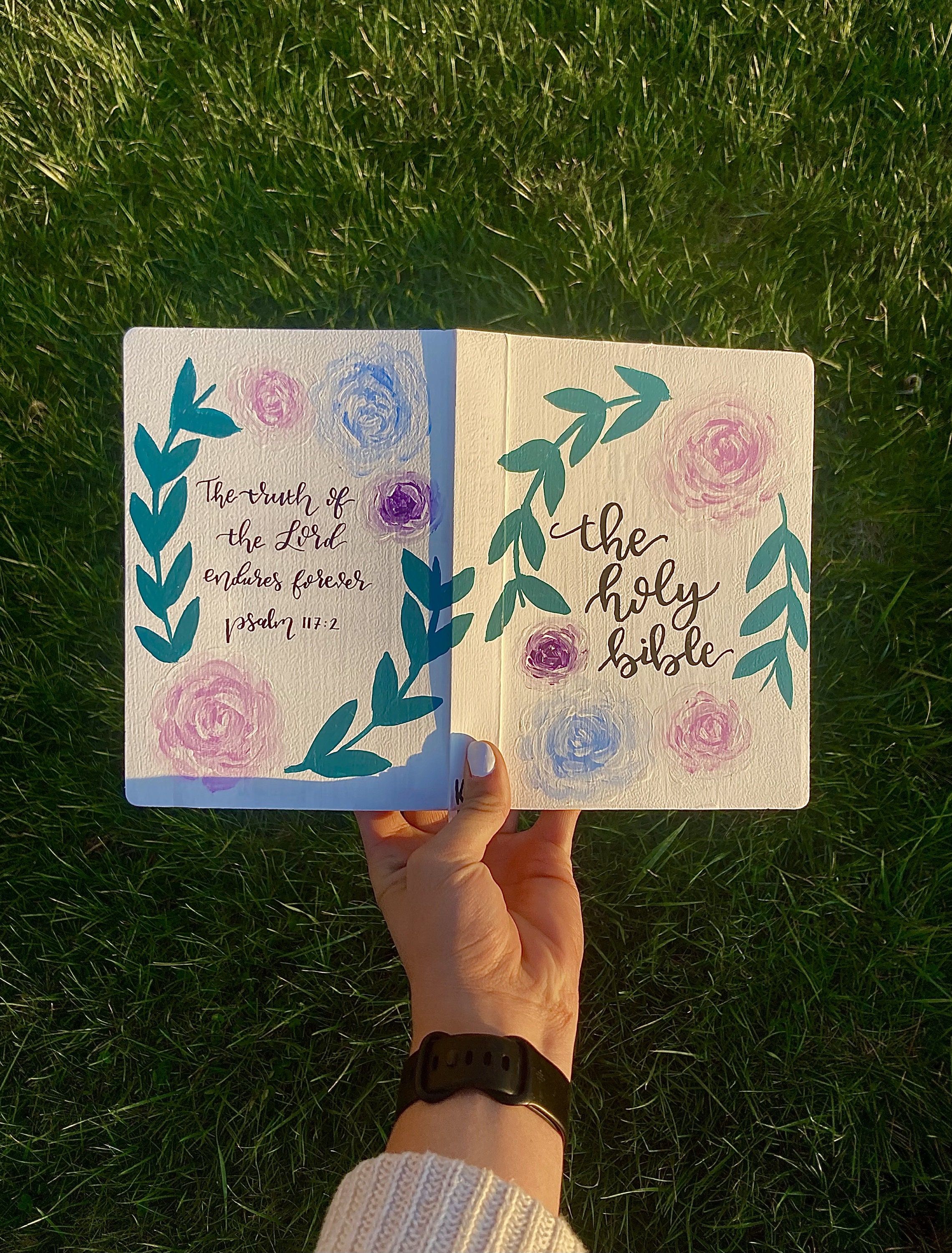 Custom Hand Painted Bible - Etsy