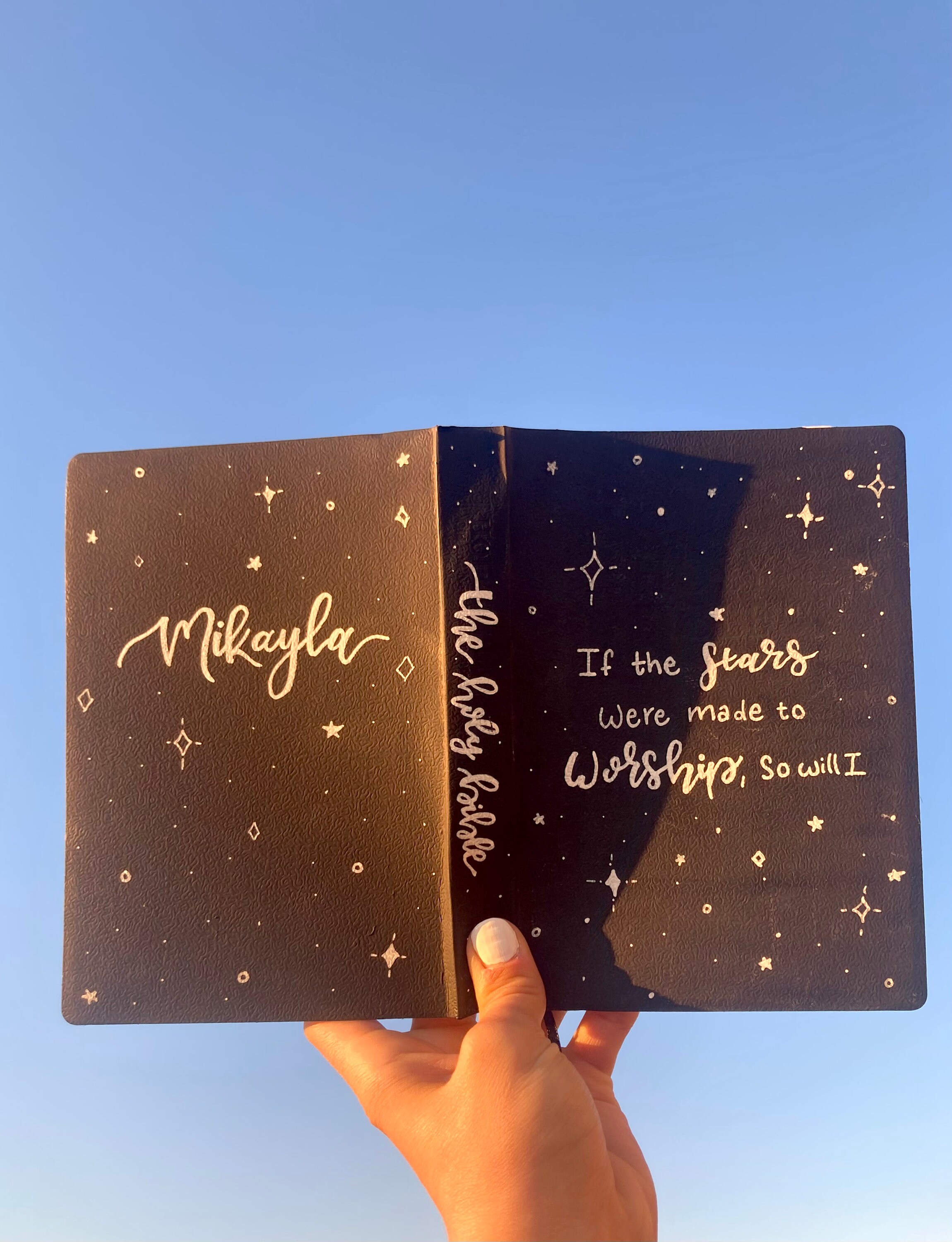 Custom Hand Painted Bible - Etsy