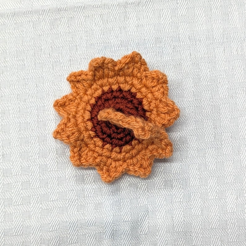 Infinity Sunflower Crochet Fidget Spinner - Etsy