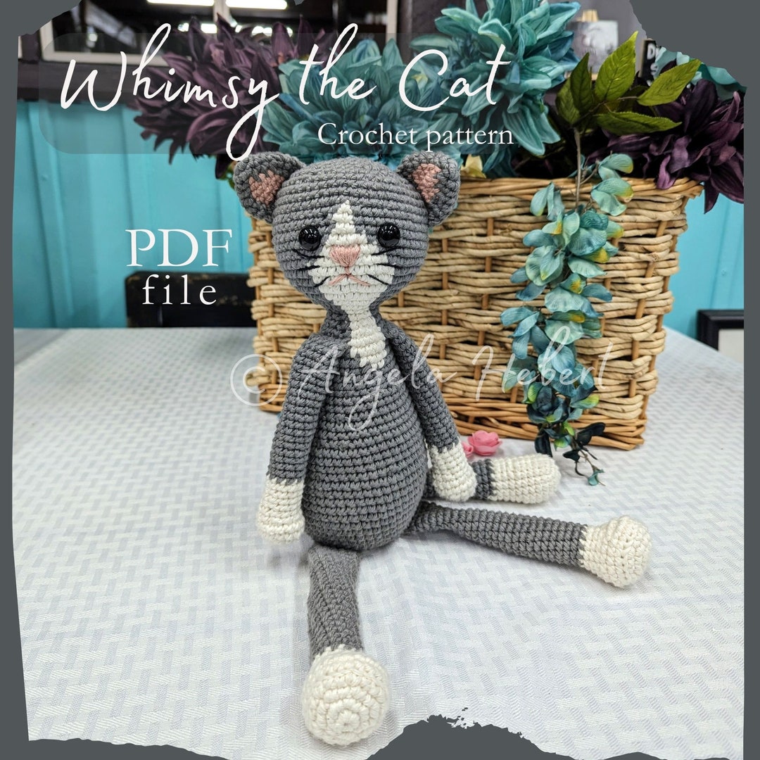 Whimsy the Cat Crochet Pattern - US Terms - Etsy