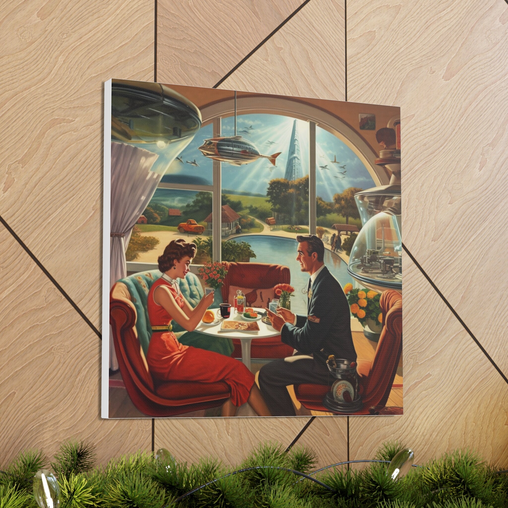 Retrofuturism 1950s Futuristic Nostalgia Vintage Futurism - Etsy