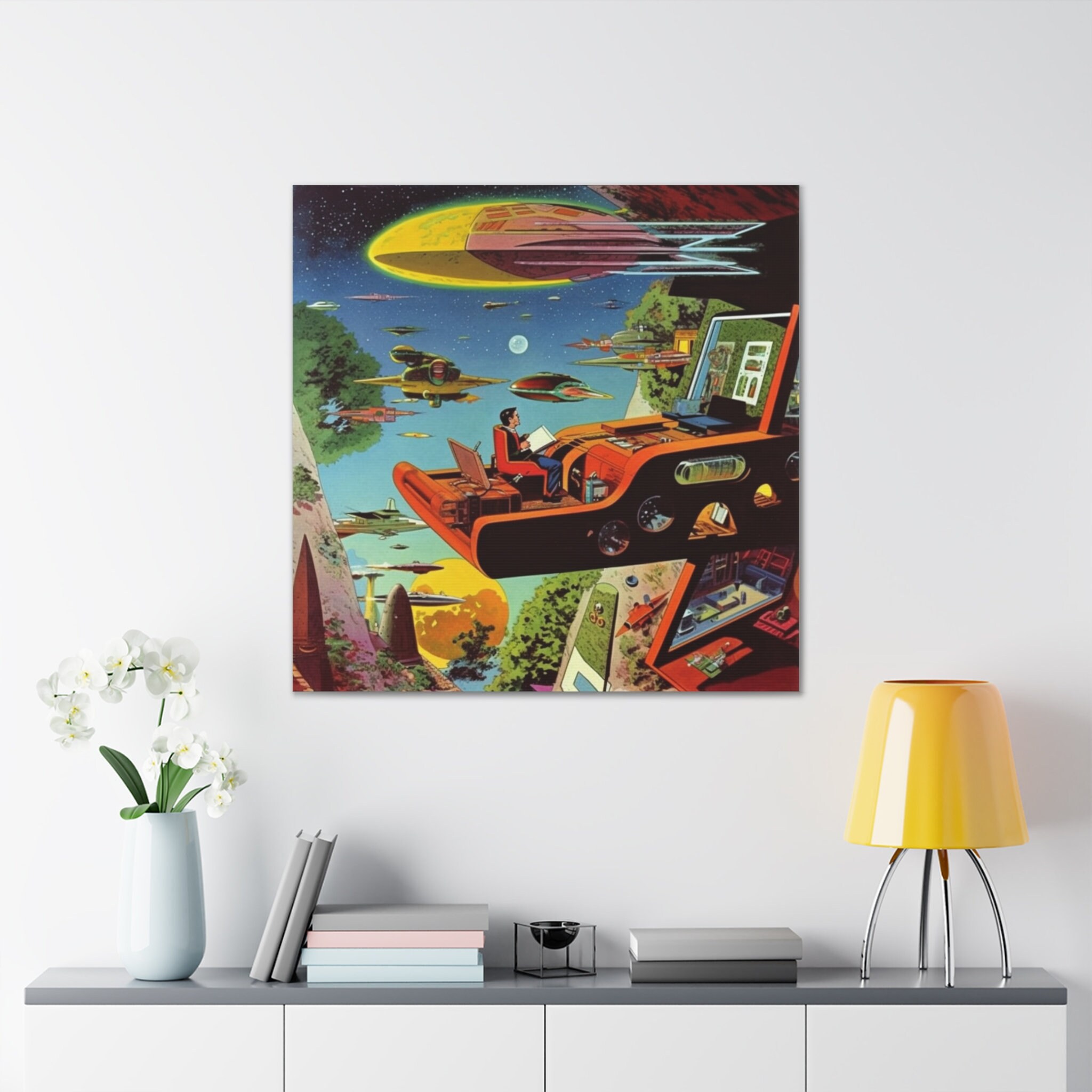 Retrofuturism 1950s Futuristic Nostalgia Vintage Futurism - Etsy