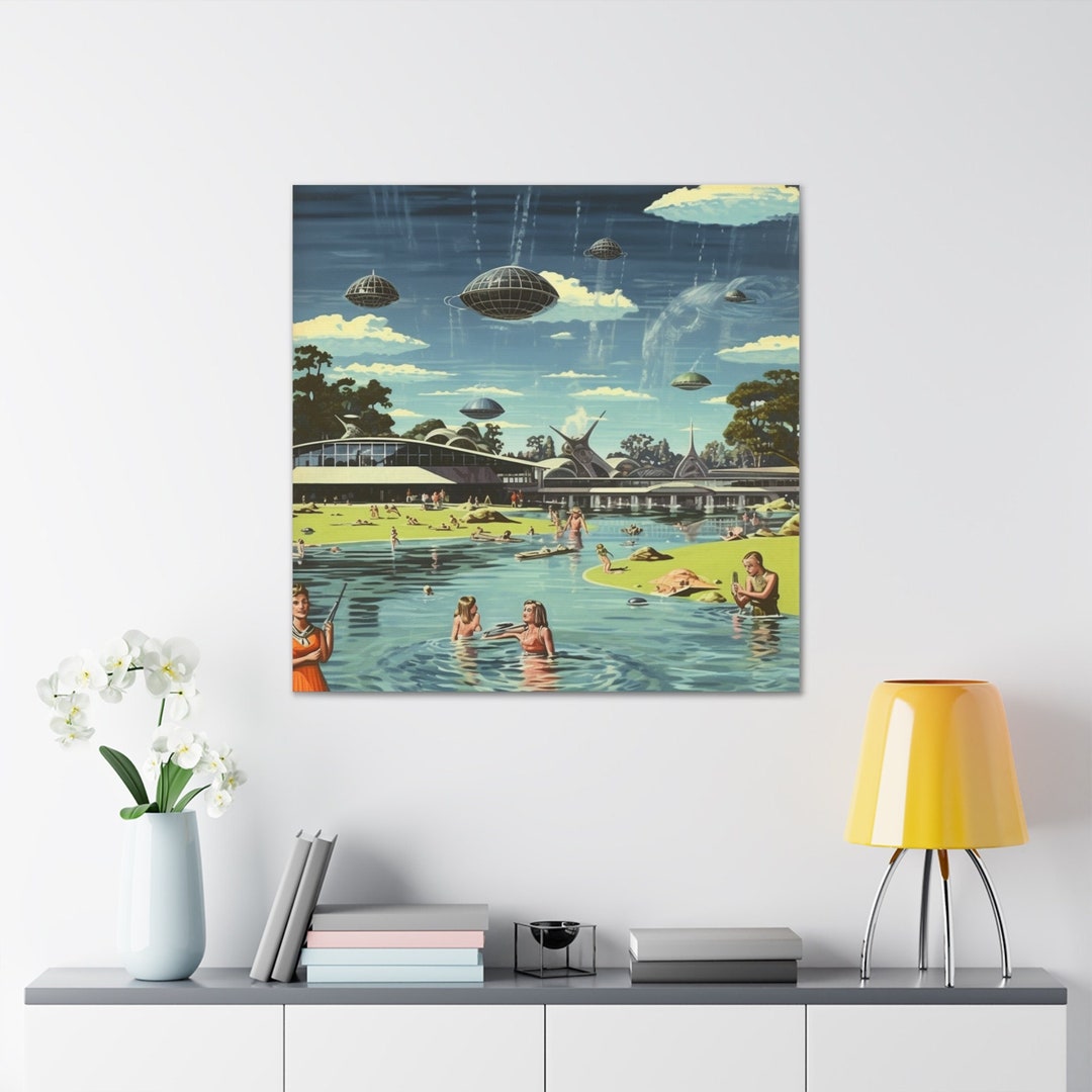 Retrofuturism 1950s Futuristic Nostalgia Vintage Futurism - Etsy