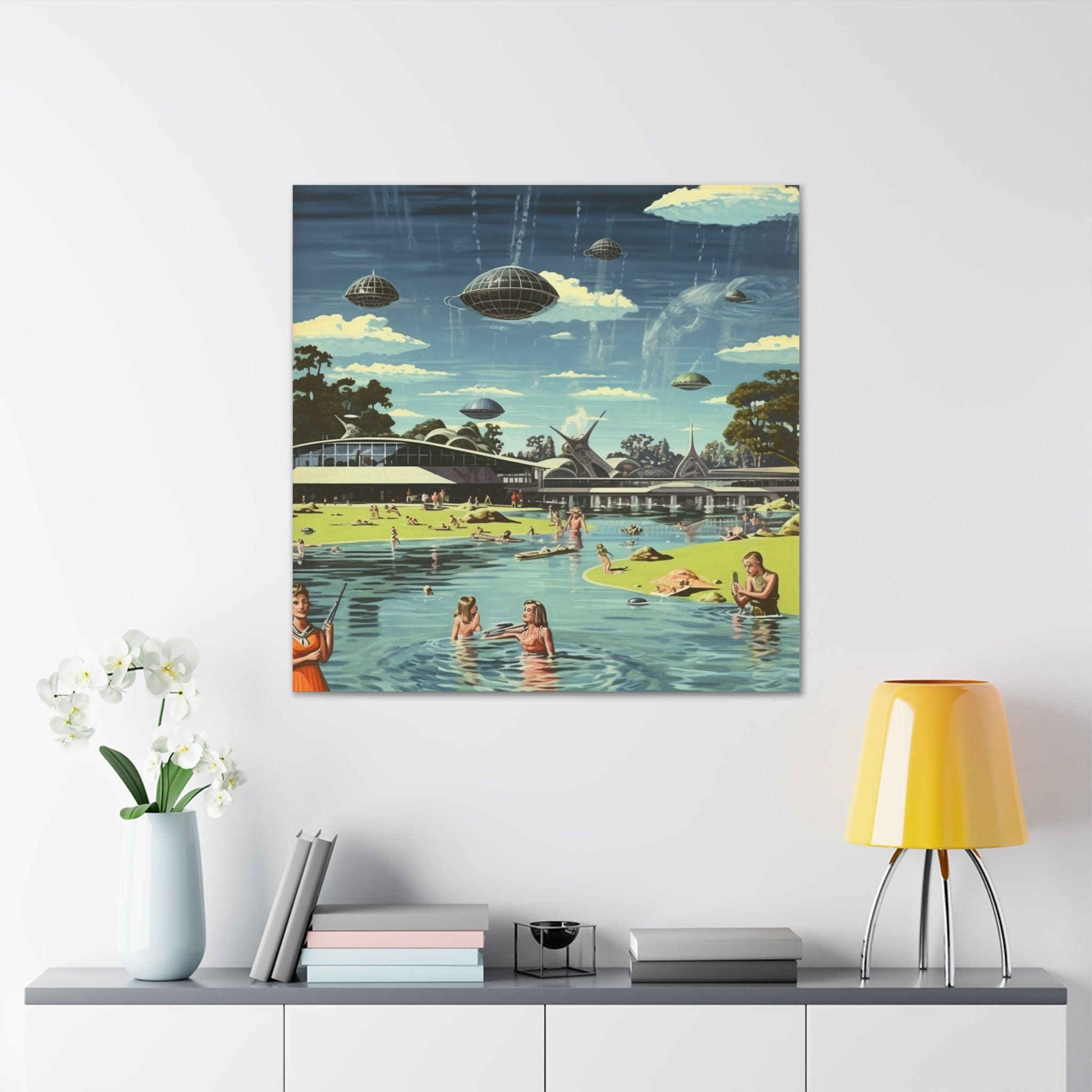 Retrofuturism 1950s Futuristic Nostalgia Vintage Futurism - Etsy