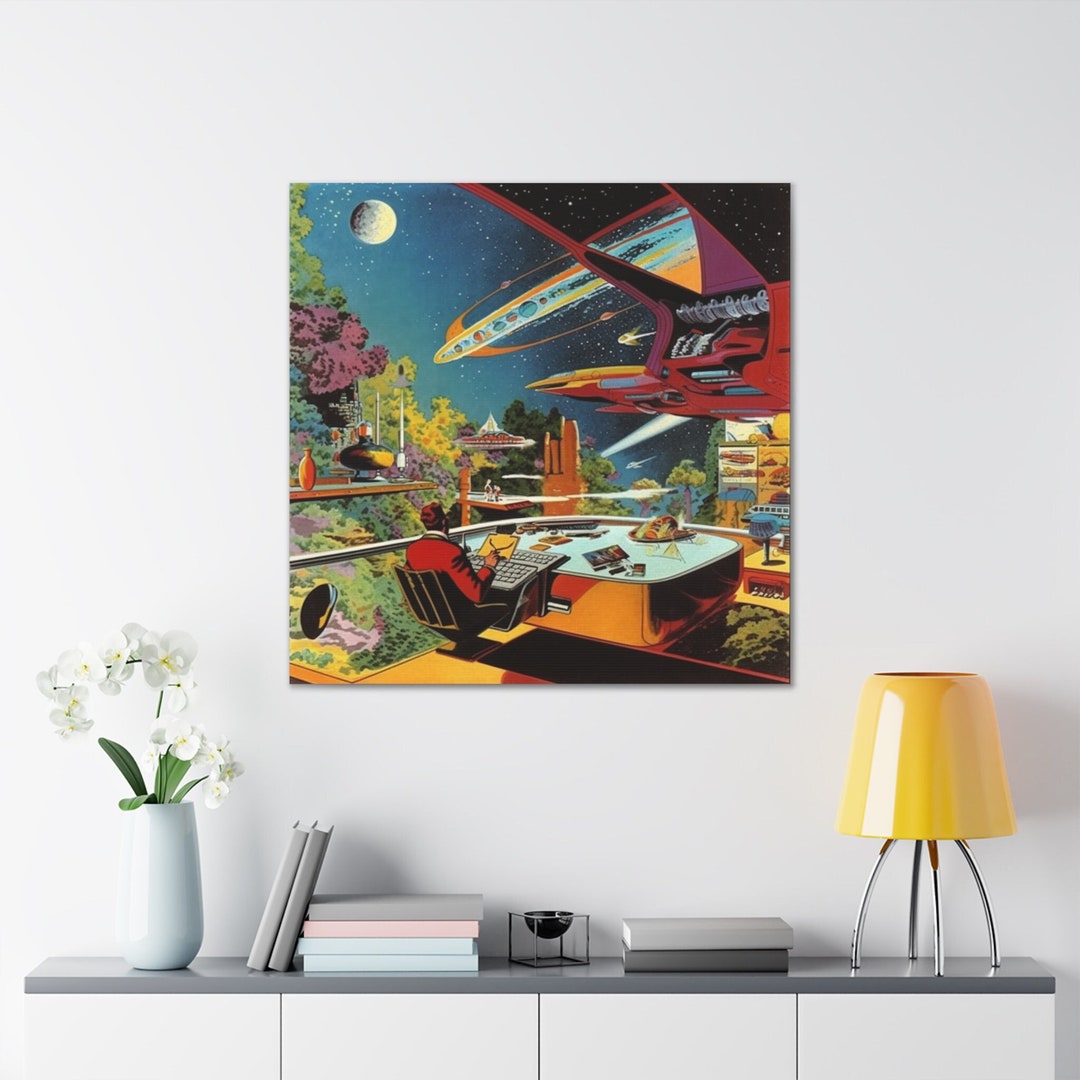 Retrofuturism 1950s Futuristic Nostalgia Vintage Futurism - Etsy