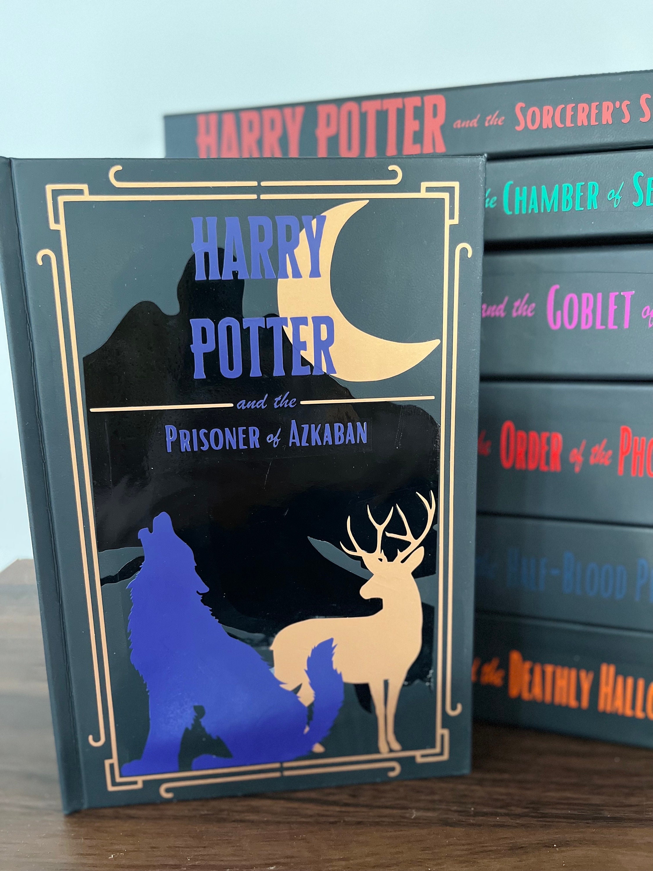 Rebound Harry Potter 7 Book Set - Etsy