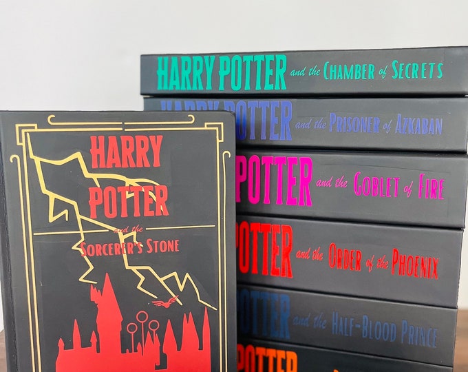 Rebound Harry Potter 7 Book Set - Etsy