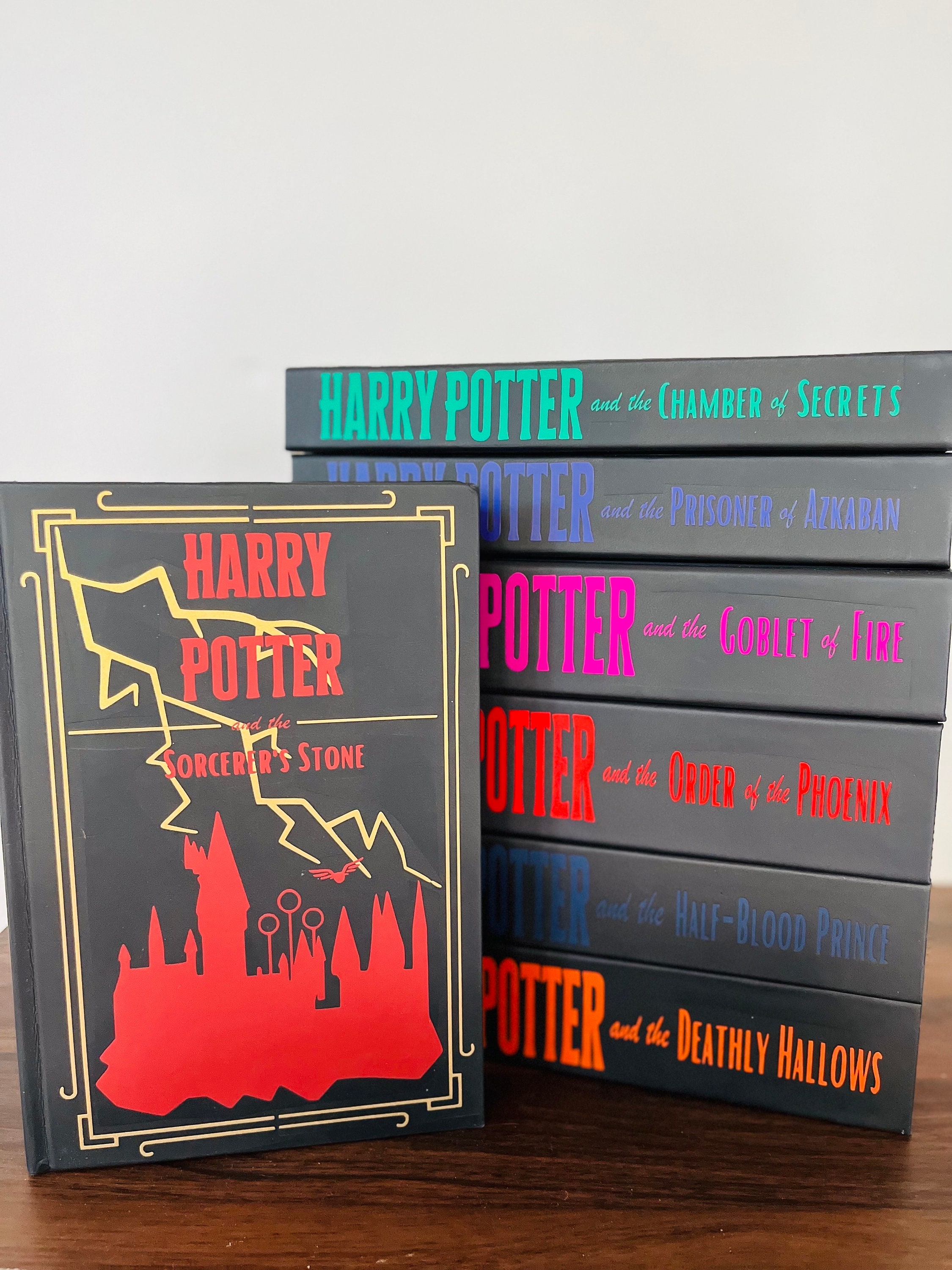 Rebound Harry Potter 7 Book Set - Etsy