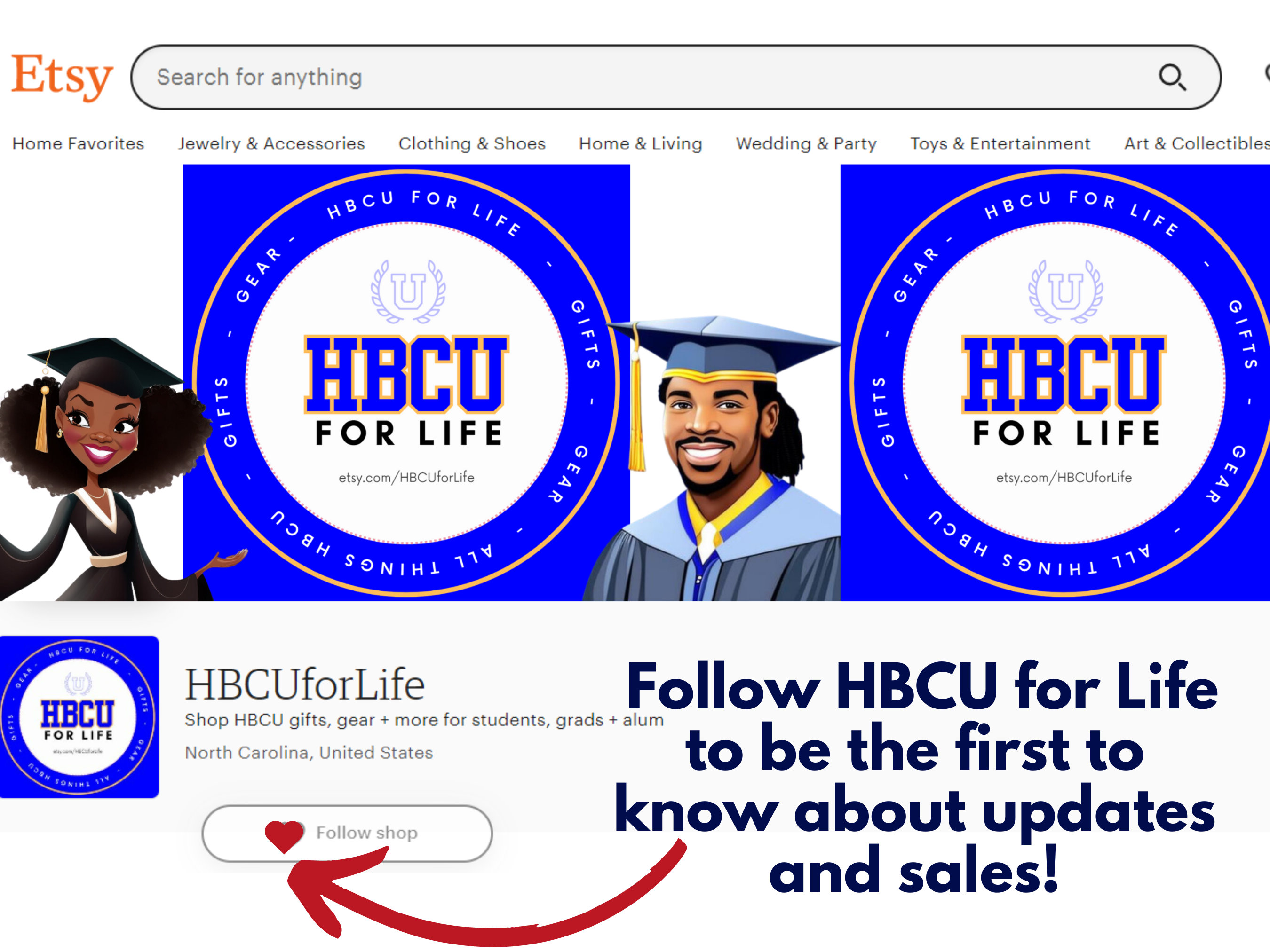 Printable NCAT College Bound Graduation Party Garland - HBCU Decision ...