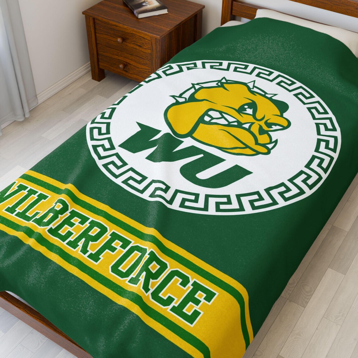 Wilberforce Warriors- HBCU Blanket Gift for Grad Alumni - Game Day ...