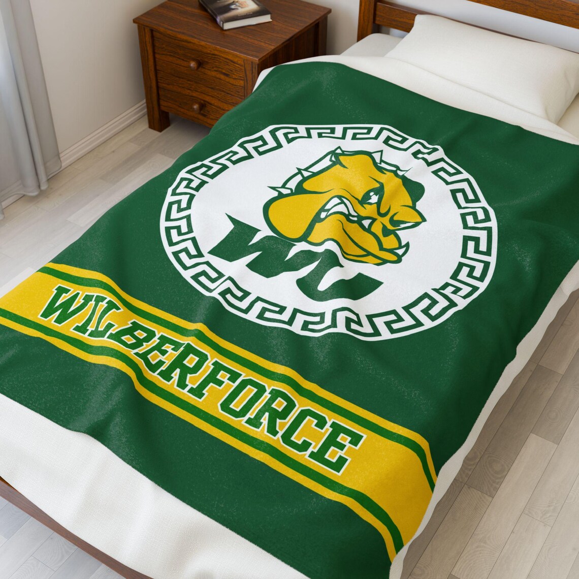 Wilberforce Warriors- HBCU Blanket Gift for Grad Alumni - Game Day ...