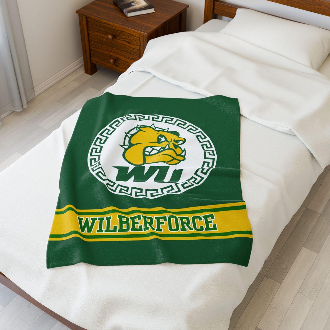 Wilberforce Warriors- HBCU Blanket Gift for Grad Alumni - Game Day ...