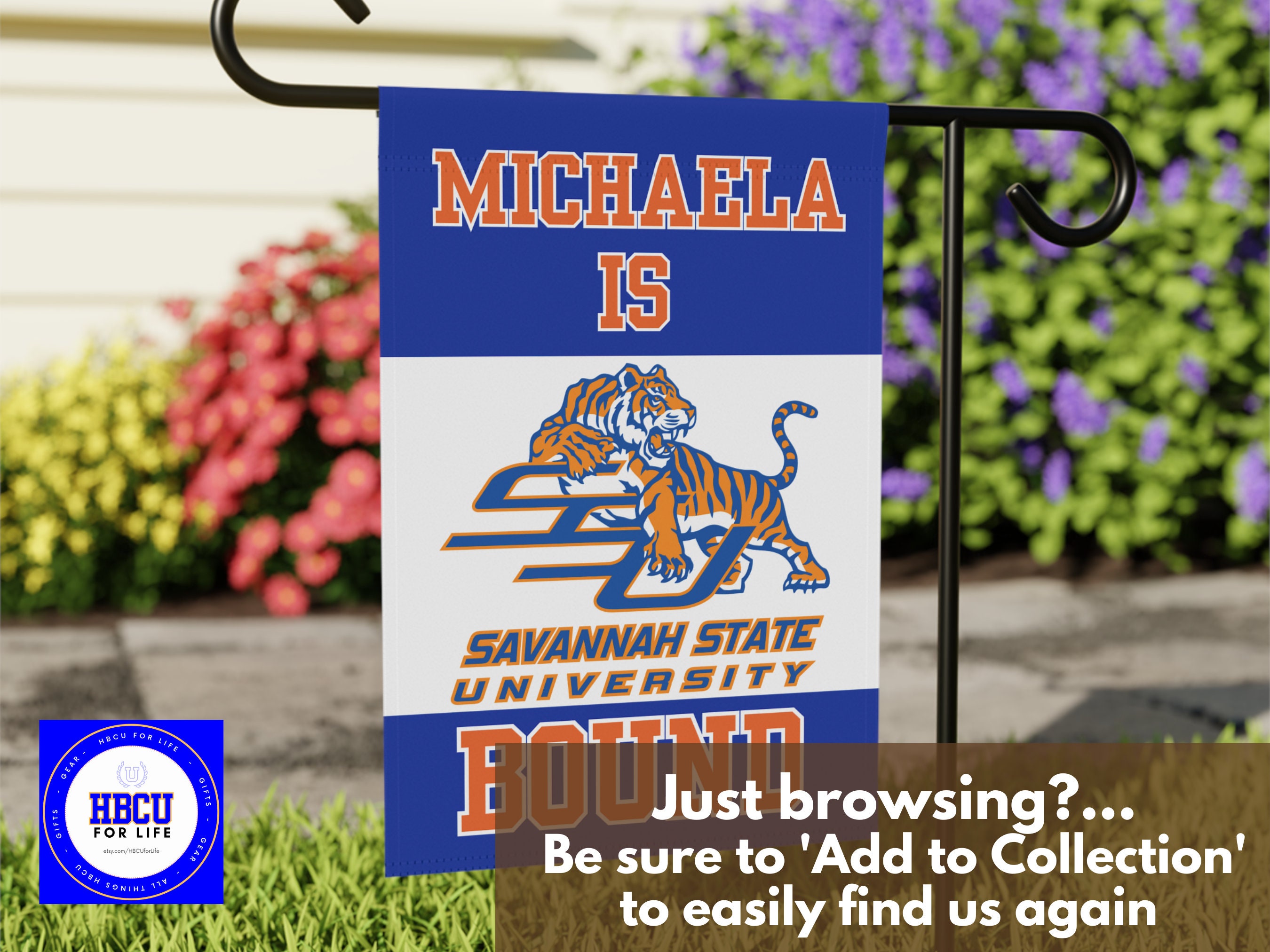 HBCU College Bound Garden Flags - Printed Both Sides - Etsy