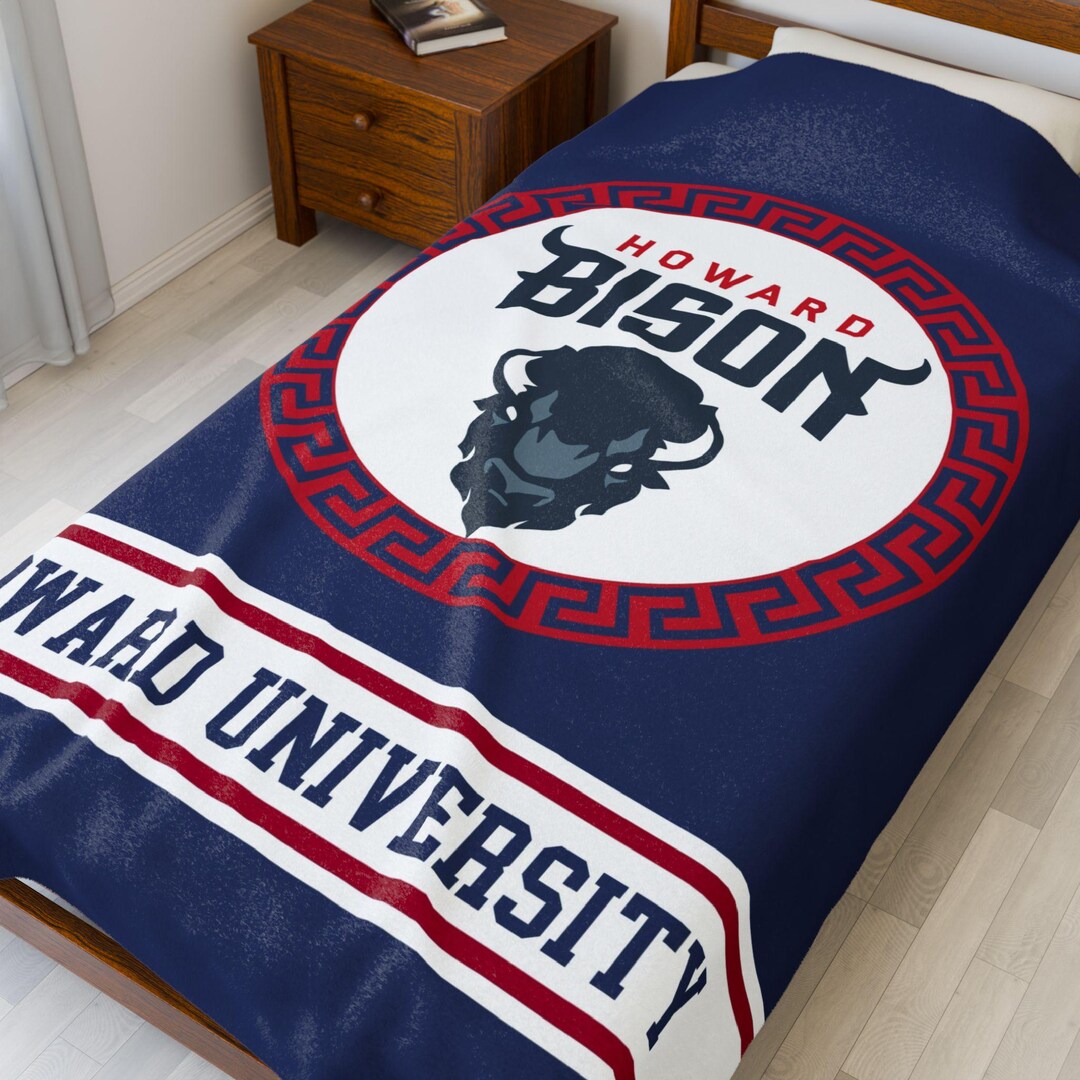 Howard Bison Pride- HBCU Blanket Gift for Grad Alumni - Game Day ...