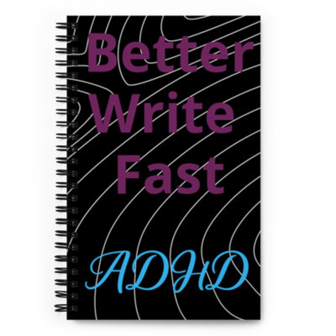 ADHD Spiral Notebook - Etsy