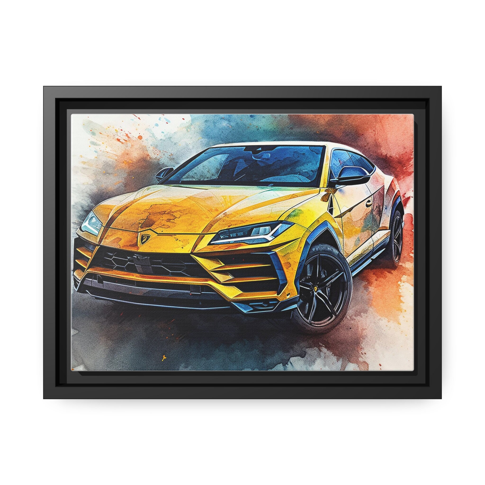 Lamborghini Urus Digital Art | Watercolor Print | High-quality Car ...