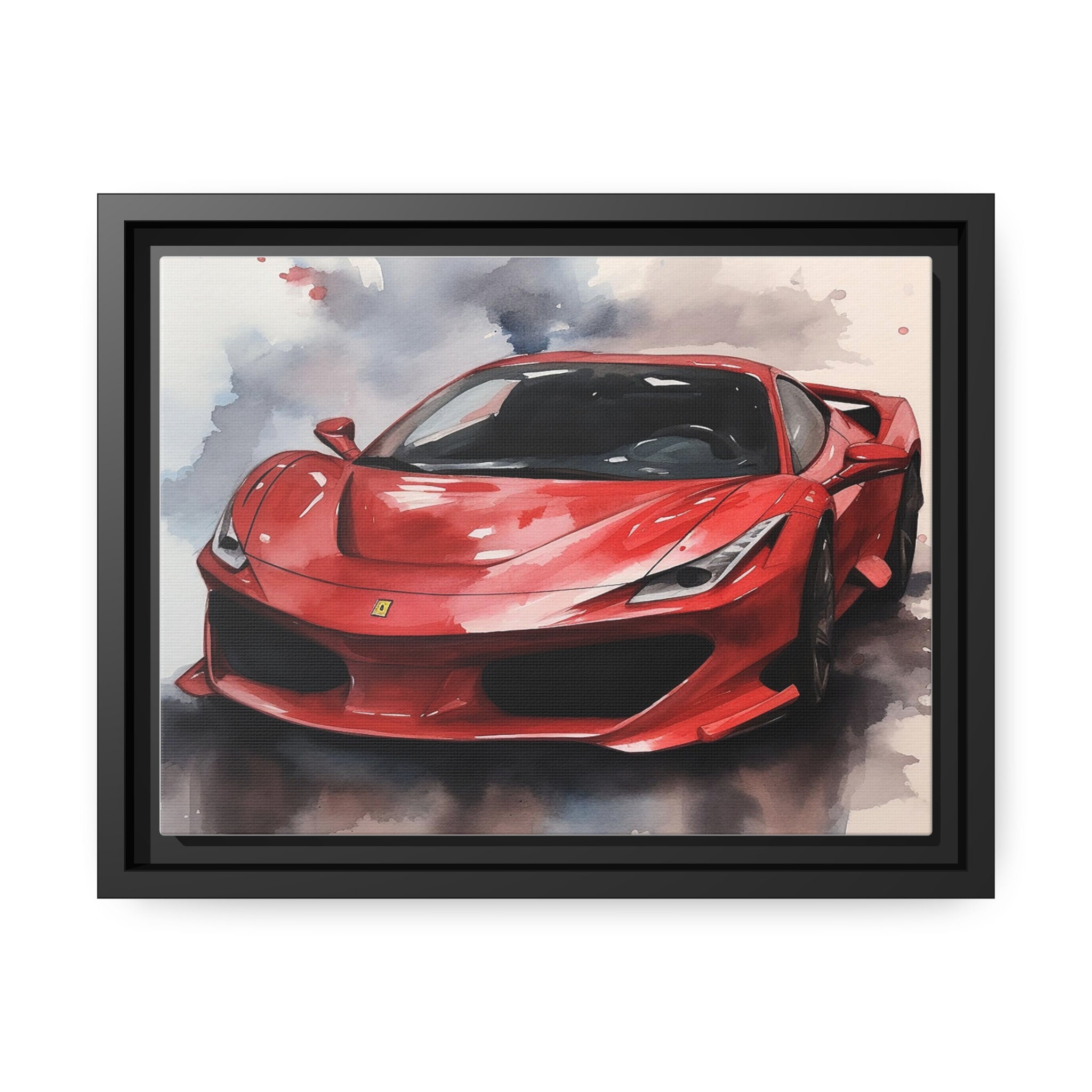 Ferrari SF90 Watercolor Art Print | Car Poster Set (digital Download ...