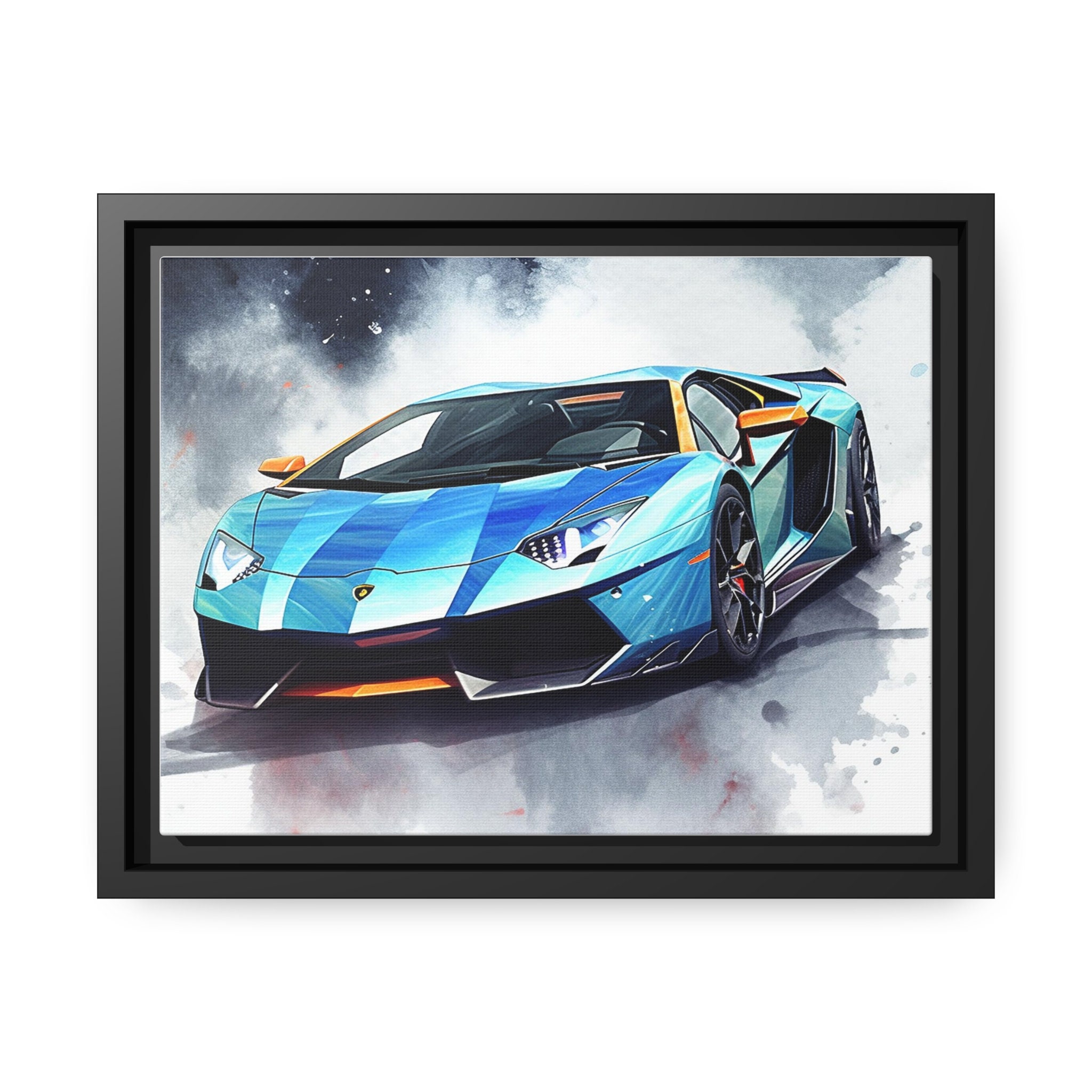 Lamborghini Centenario Watercolor Print | Set of 2 (digital Download ...