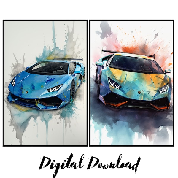 Lamborghini Sto Poster - Etsy