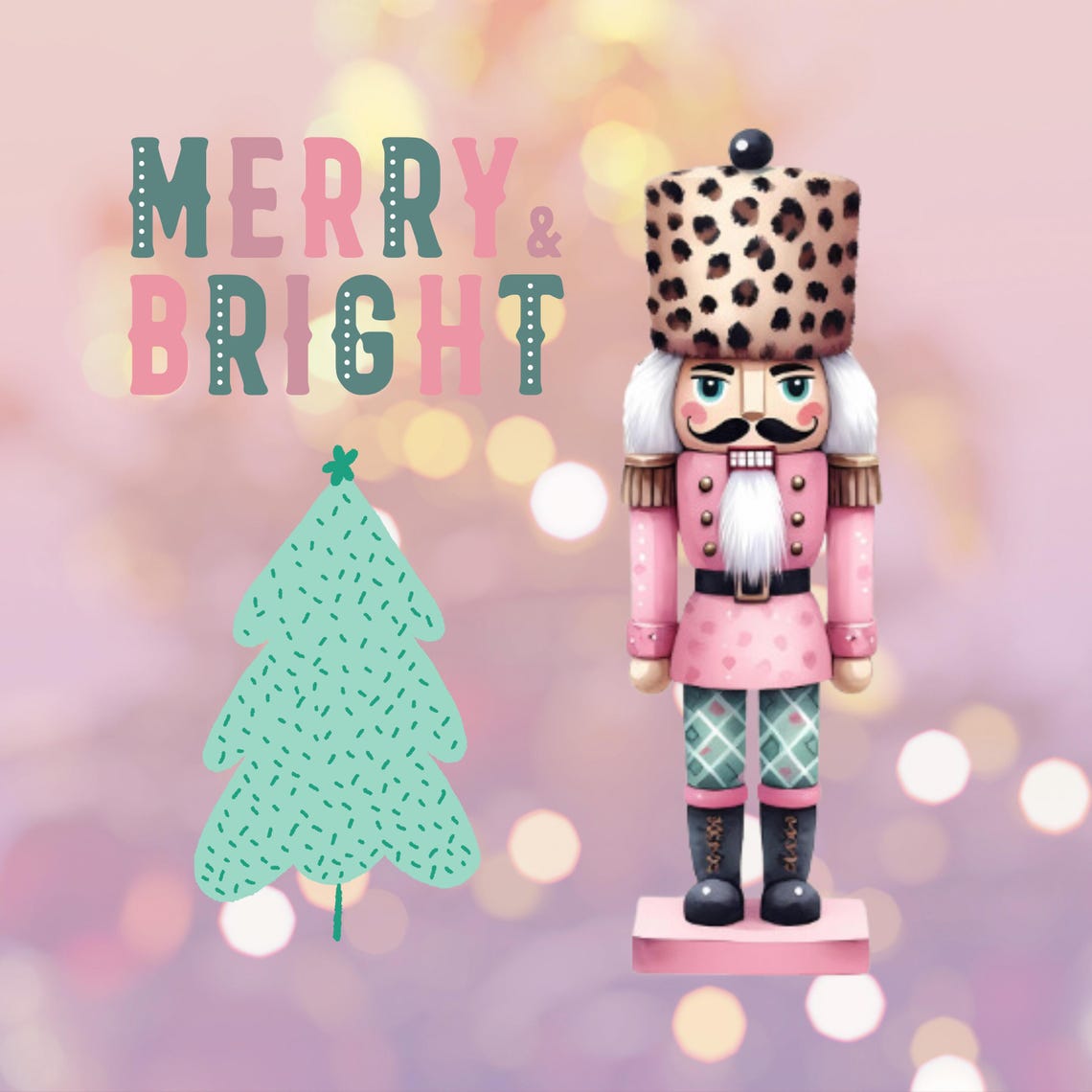 Pink Christmas Clip Art - Nutcracker Clip Art - Etsy