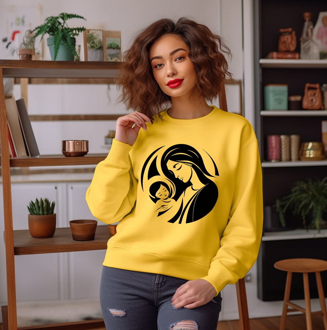 Mom and Child SVG PNG DXF Eps Pdf, Mother and Child Svg Png, Mother and ...