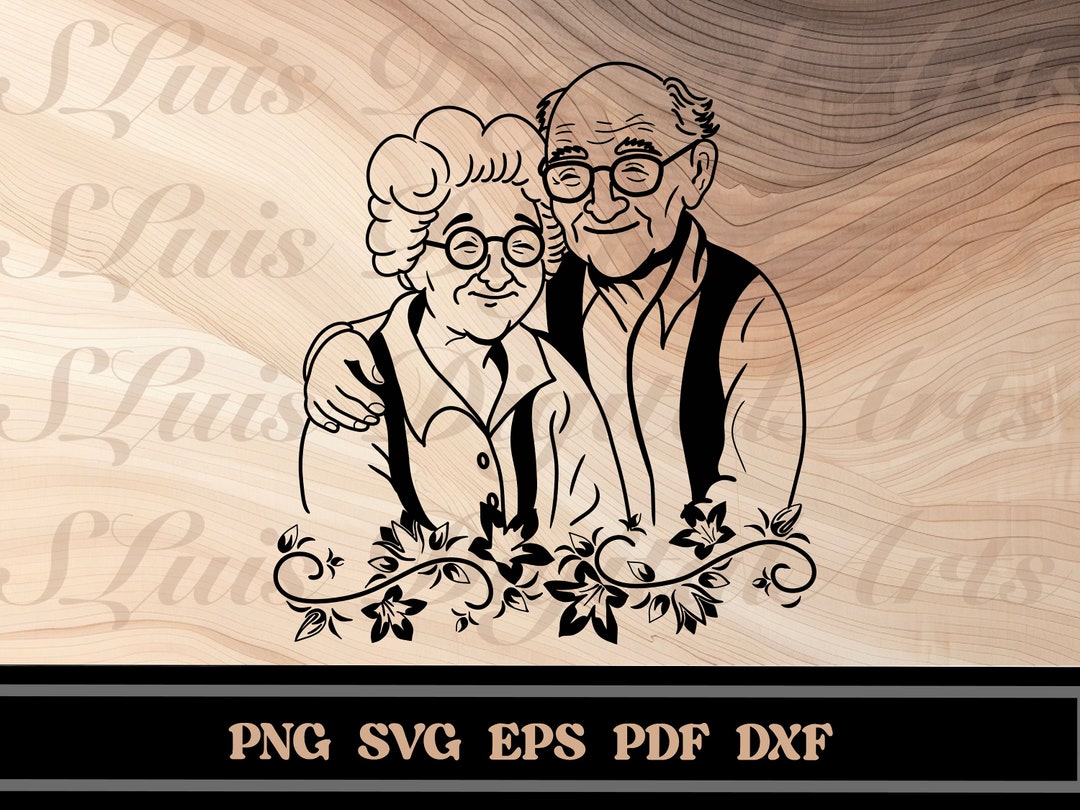 Grandma and Grandpa, Grandma and Grandpa Love, Grandparent's Day ...