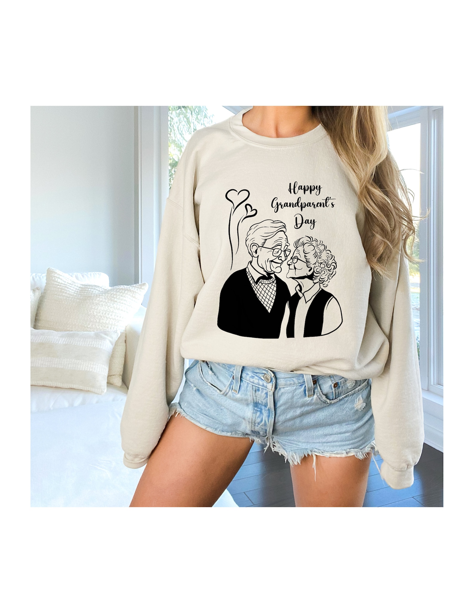 Grandparents Day Doodle: Grandma & Grandpa SVG PNG (digital Design) - Etsy