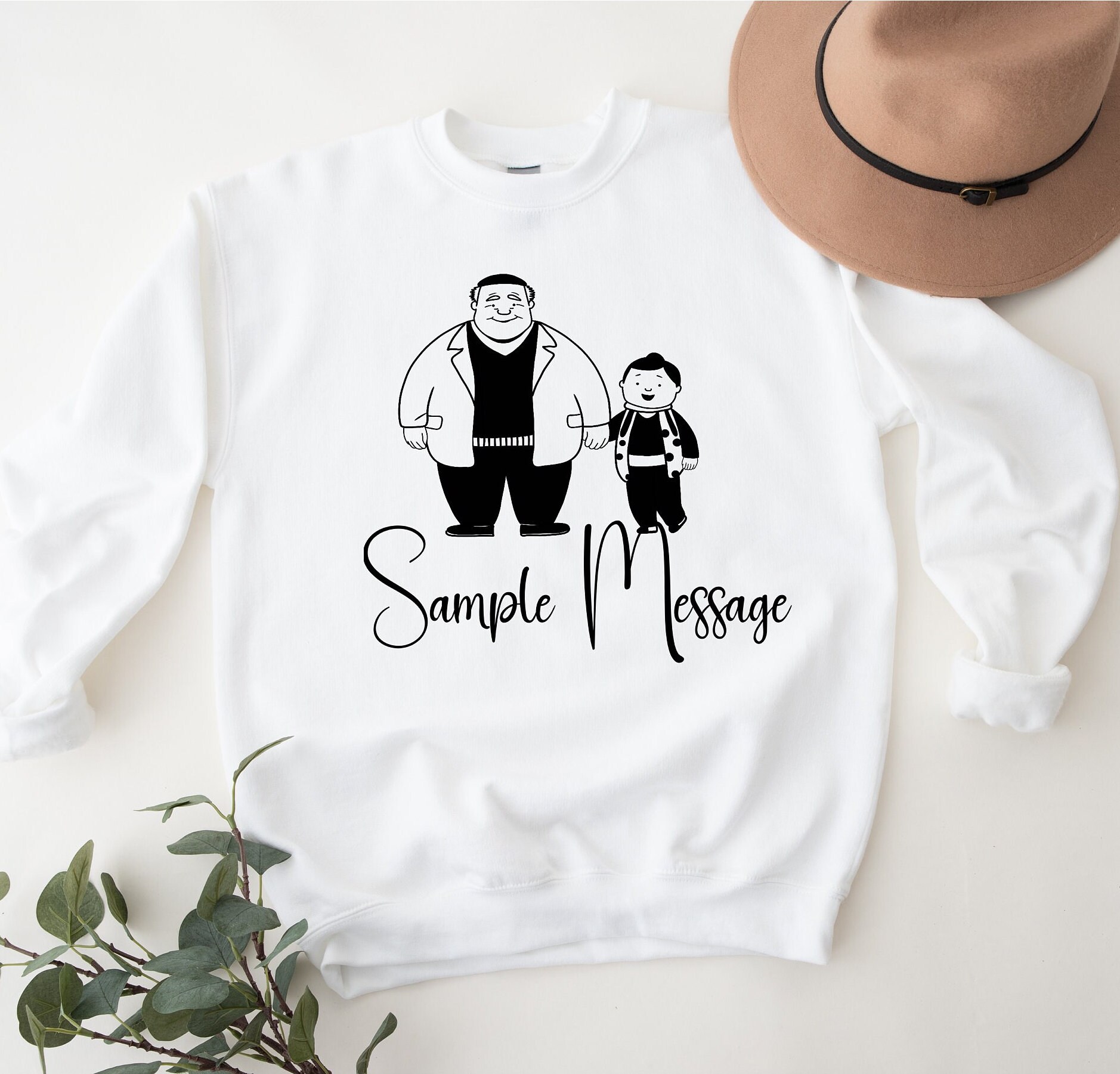 Grandpa and Granddaughter Line Art (digital Files) - Etsy