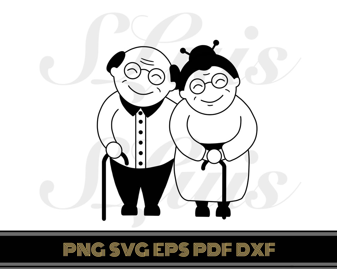 Grandma and Grandpa, Grandma and Grandpa Love, Grandparent's Day ...