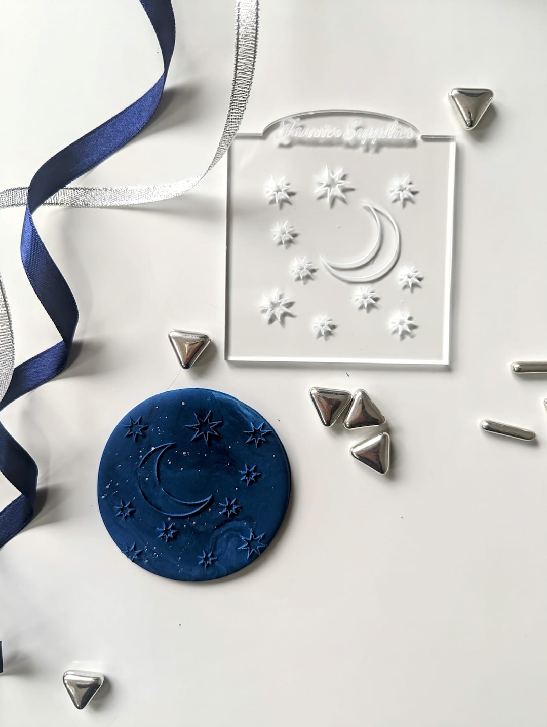 Moon and Stars Debosser / Moon and Stars Embosser - Etsy