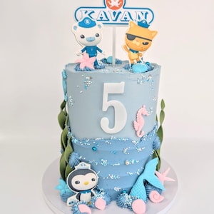 Octonauts Topper Package With Edible Printed Images of Characters and ...