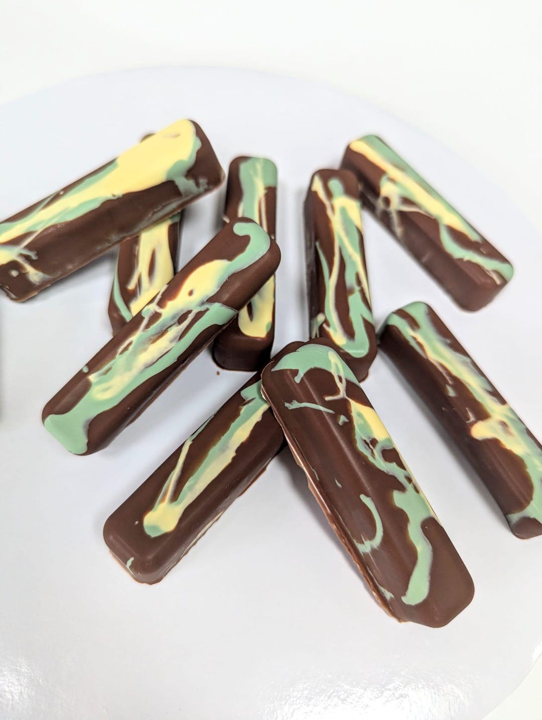 Chocolate Long Finger Biscuit Baton Mould, Suitable for Filling - 10 ...