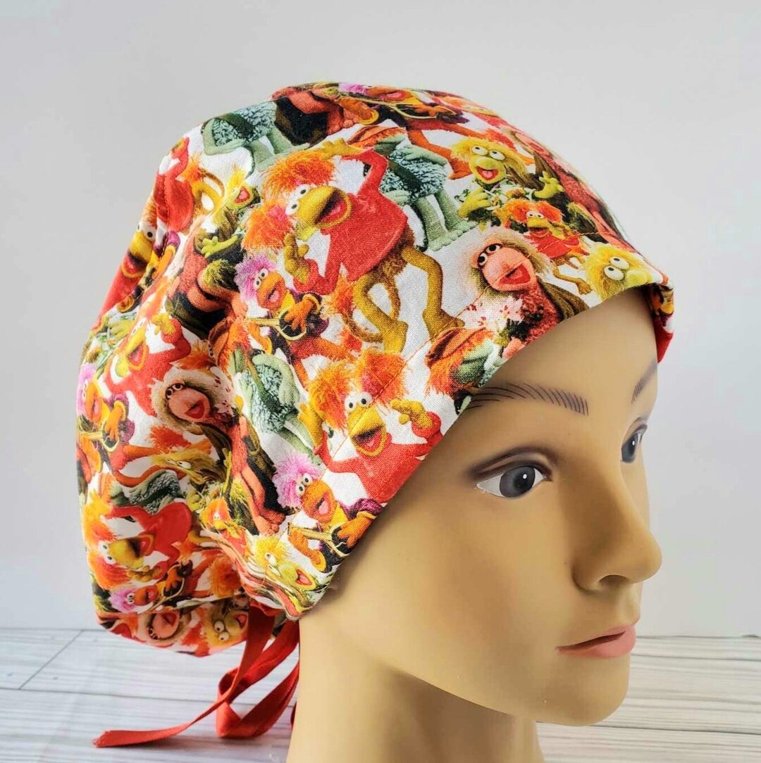 Euro Ponytail Scrub Cap 80s Vintage,surgical Cap Ponytail Funny ...