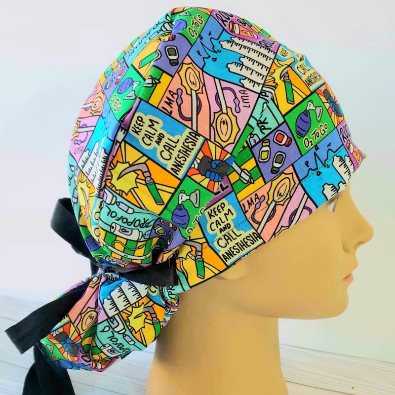 Anesthesia Scrub Cap - Etsy