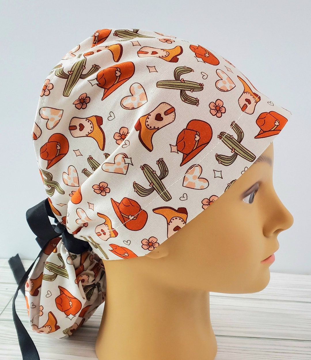 Euro Scrub Cap Western,scrub Cap Cowboy,scrub Cap Boots,scrub Cap Hat ...