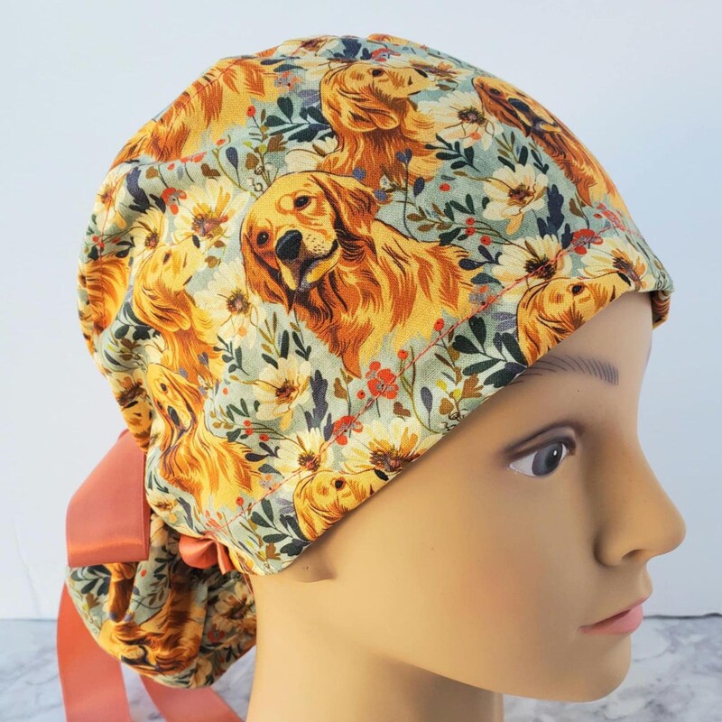 Cute Funny Dog Scrub Cap - Etsy