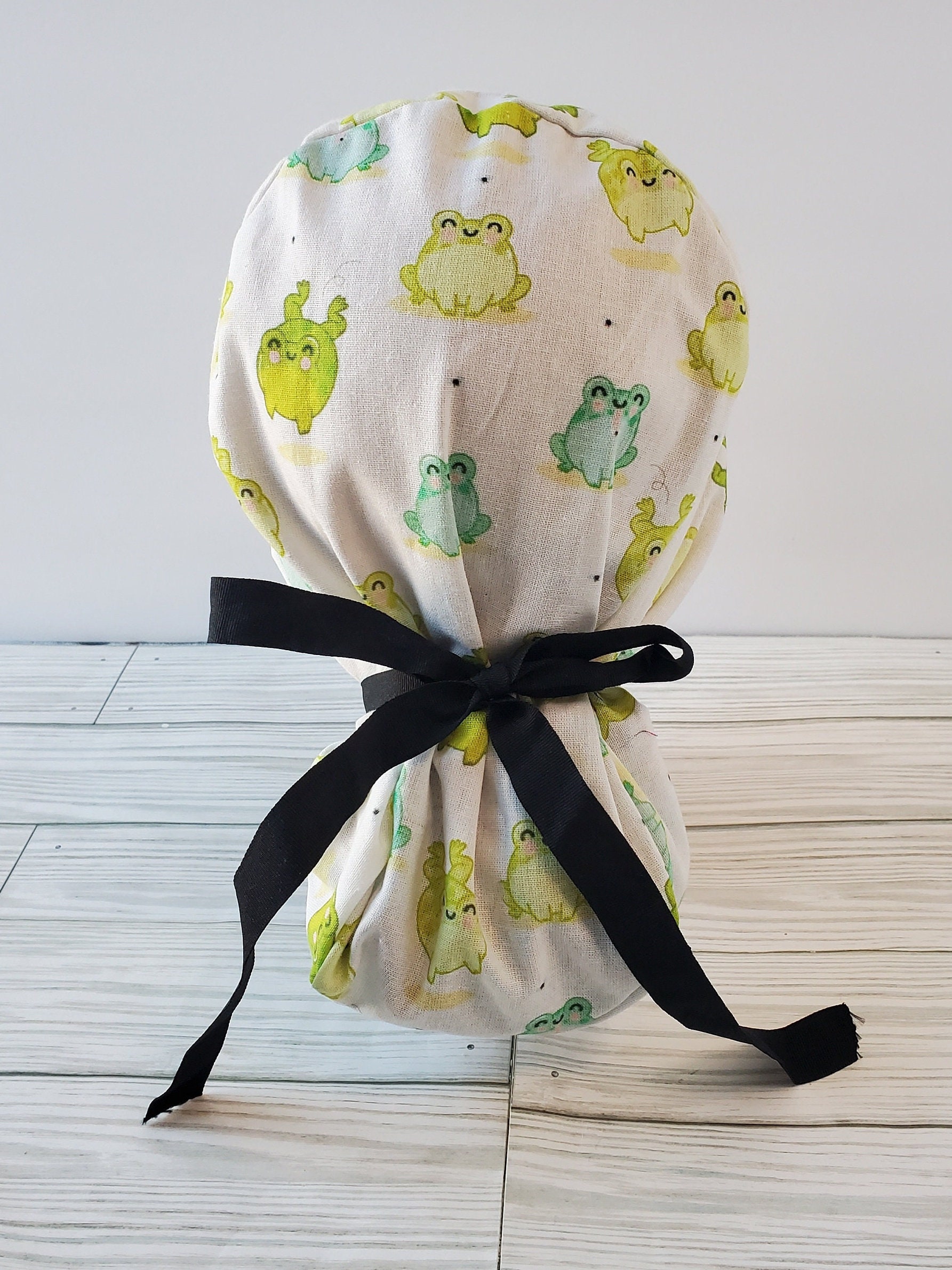 Euro Scrub Cap Frog Kawaii,scrub Cap Cute Frog - Etsy